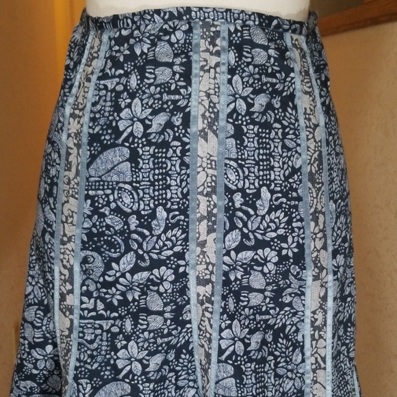 Peruvian Connection | Skirts | Peruvian Connection Floral Skater Skirt ...